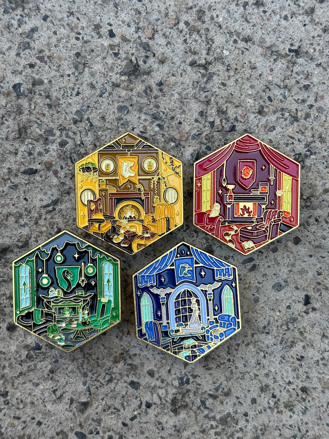 House Common Room Enamel Pin - Etsy