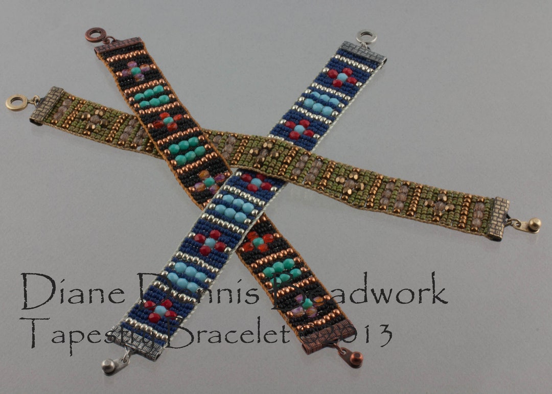 Digital PDF Instruction for the Tapestry Bracelet - Etsy