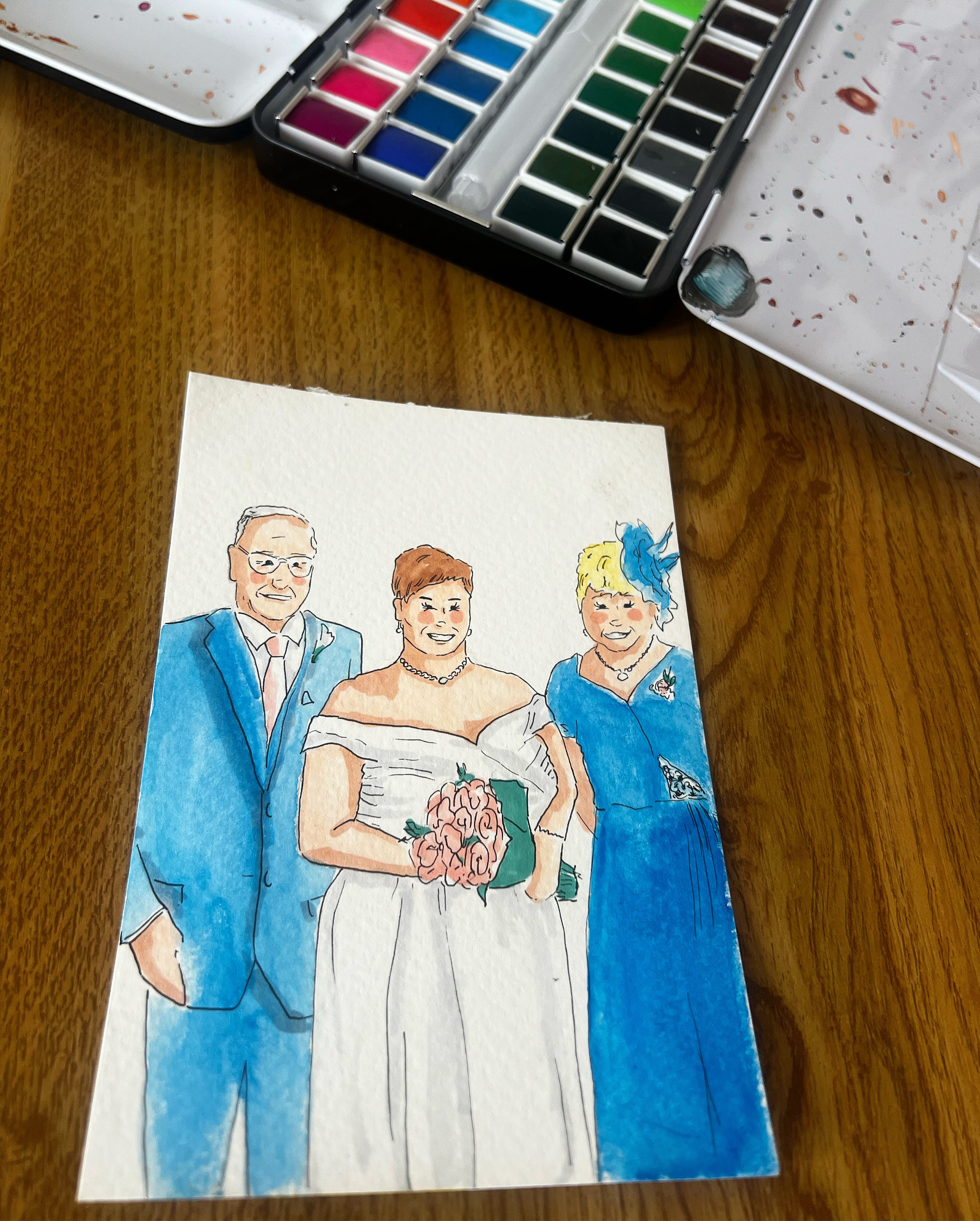 Live Wedding Illustrator Package - Etsy