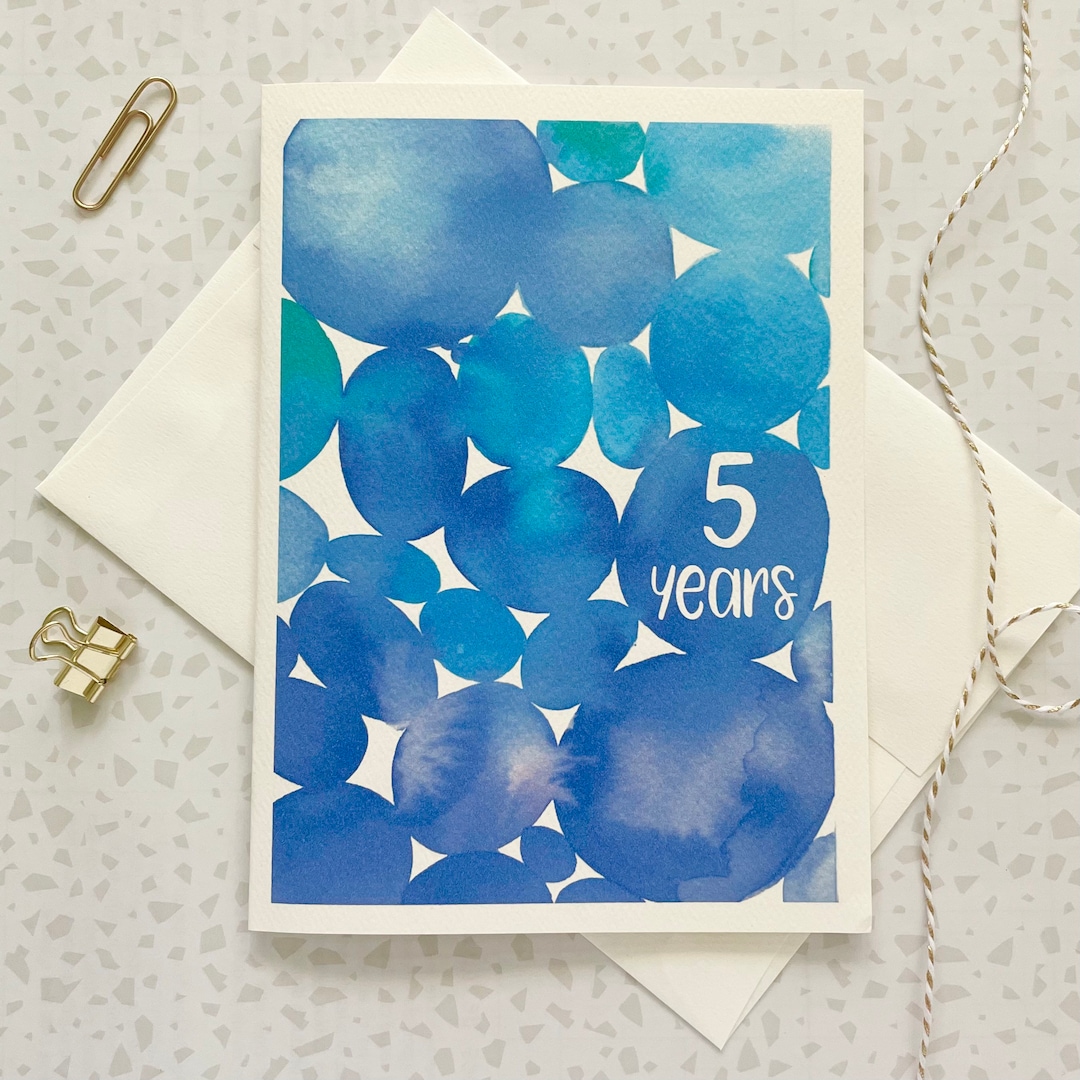 Five Years Sober. Sober Birthday. Sober Anniversary. Recovery Gift ...