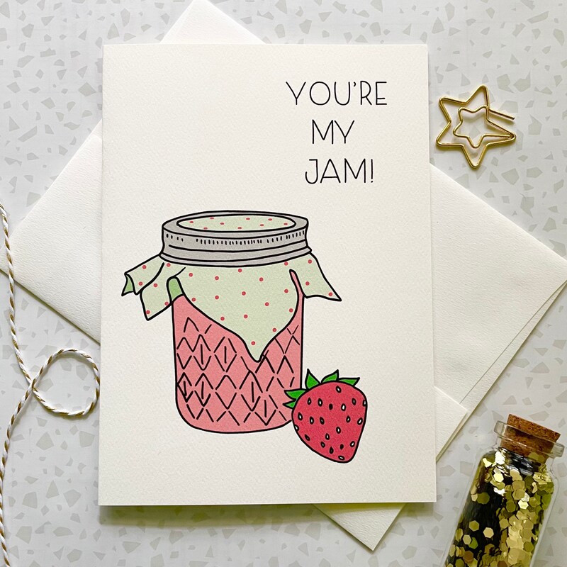 You're My Jam Card - Etsy