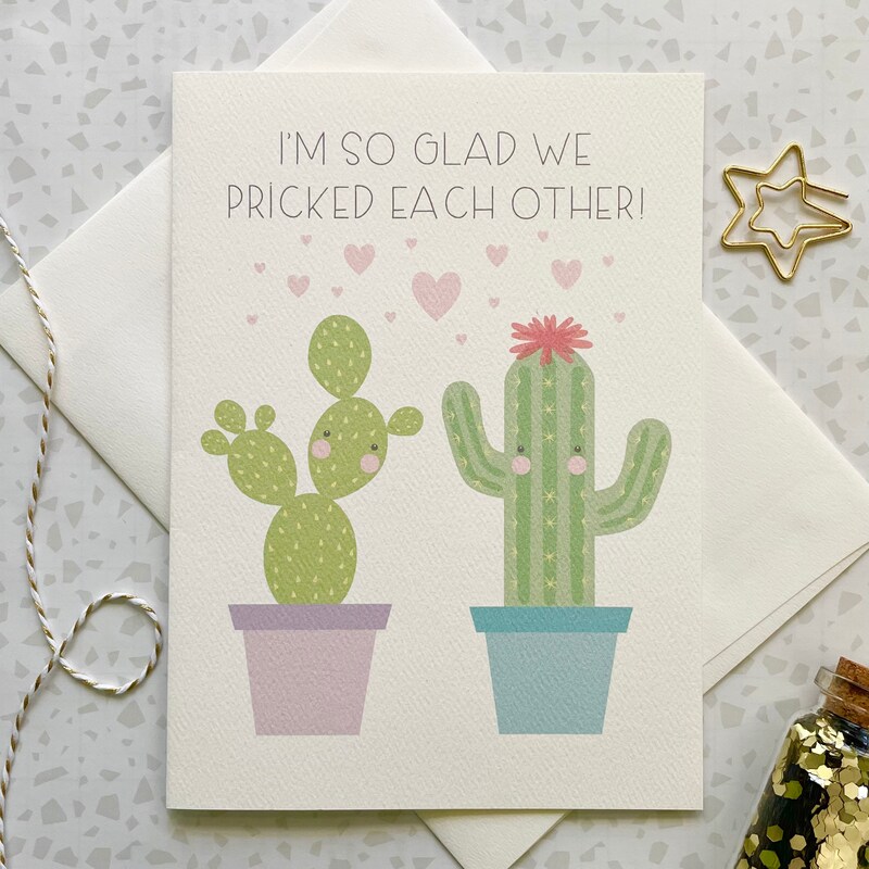 Cactus Pun Card - Etsy