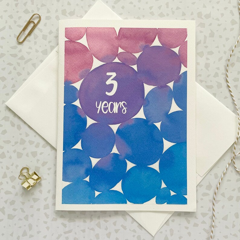 Three Years Sober. Sober Birthday. Sober Anniversary. Recovery | Etsy