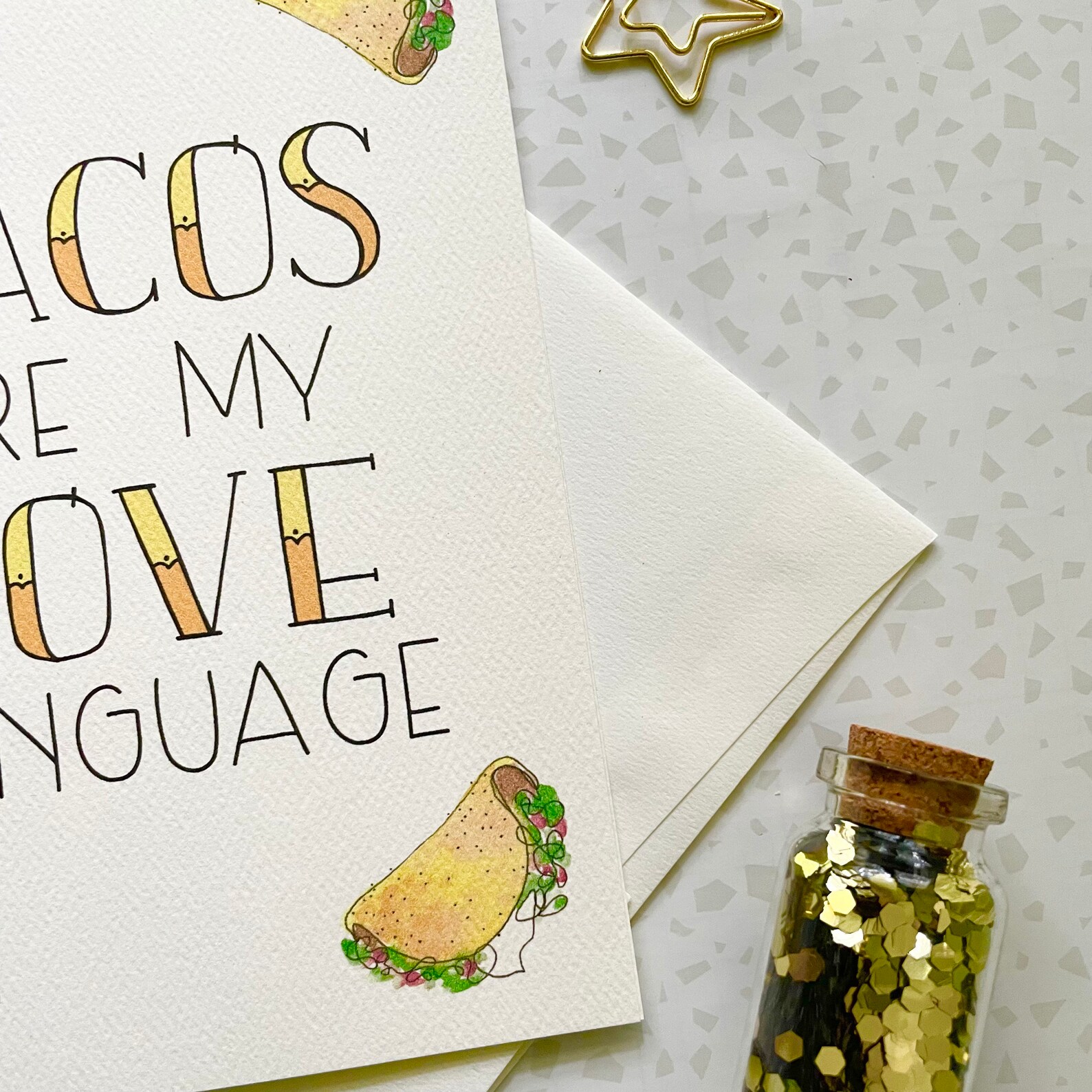Taco Love. Taco Card. Taco Tuesday. Taco Thank You Card. Card - Etsy