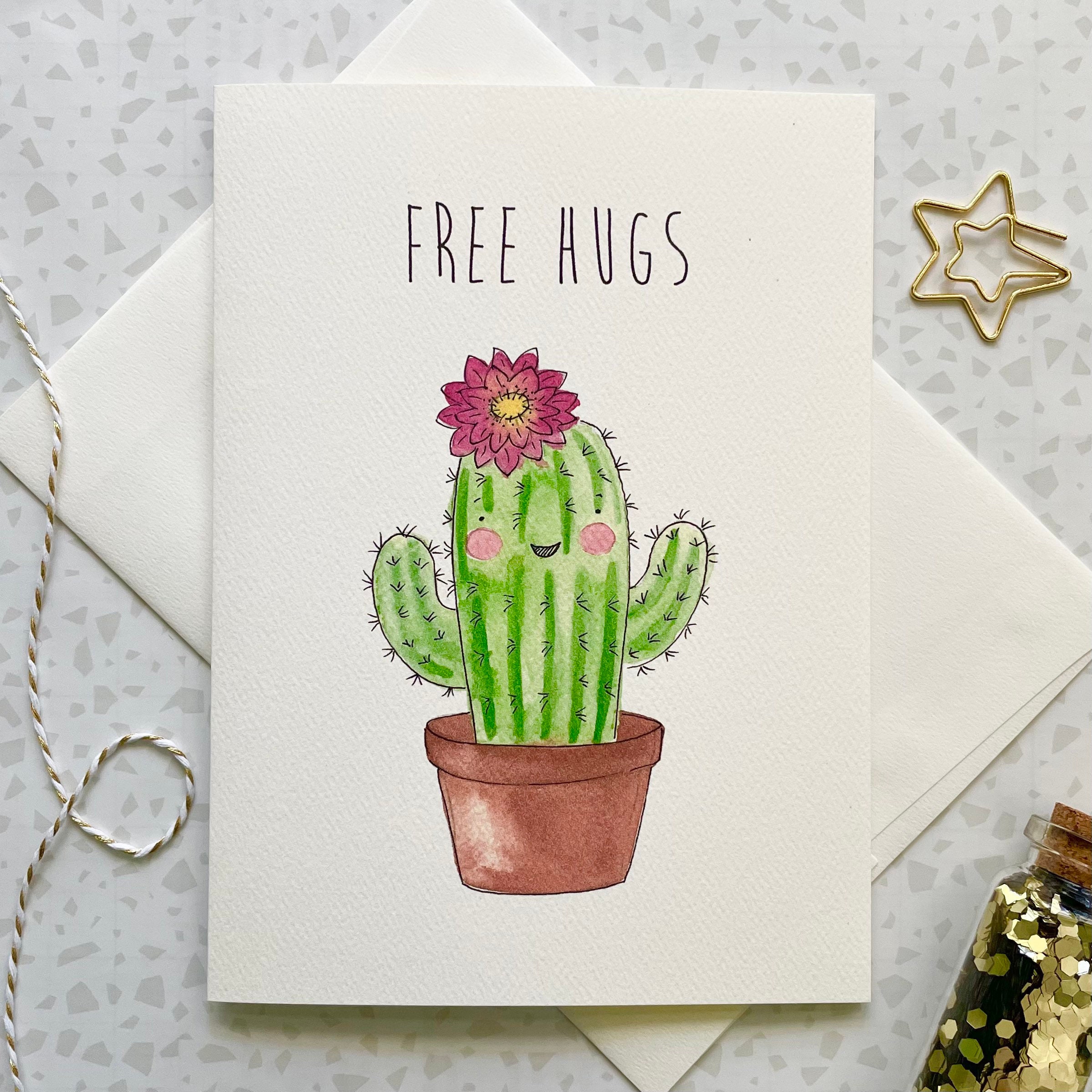 Free Hugs Cactus