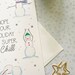 Snowman Card. Yoga Card. Christmas Card. Single Card. Non - Etsy