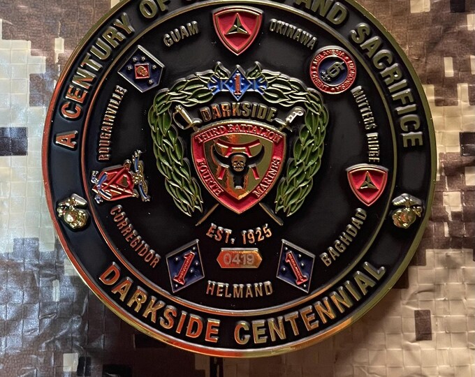 Marine Corps Base Kaneohe Bay, Hawaii Challenge Coin - Etsy