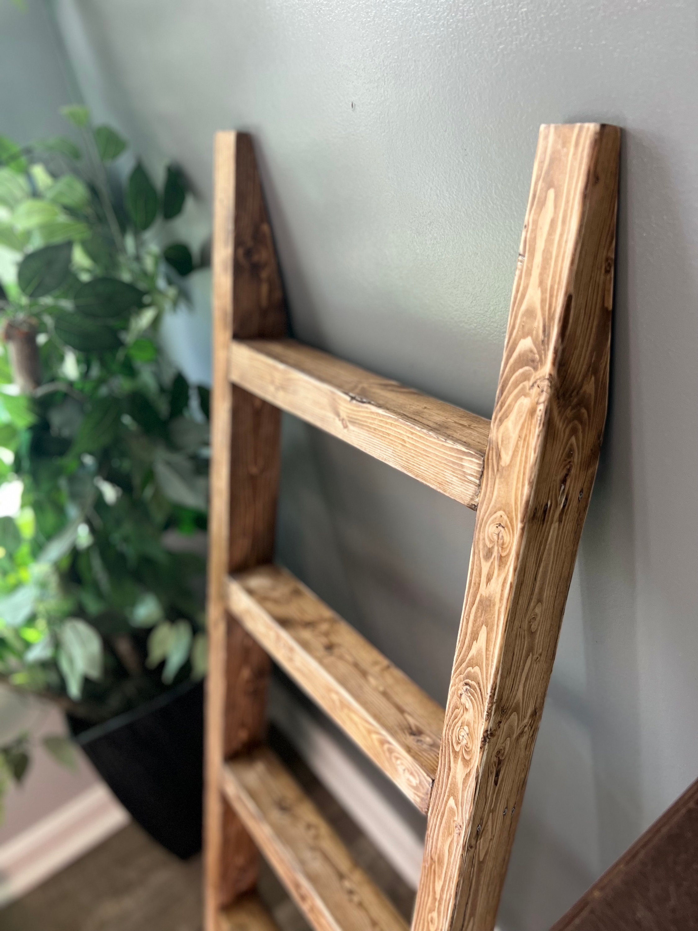 Blanket Ladder, Ladder, Rustic Ladder,farmhouse Ladder - Etsy