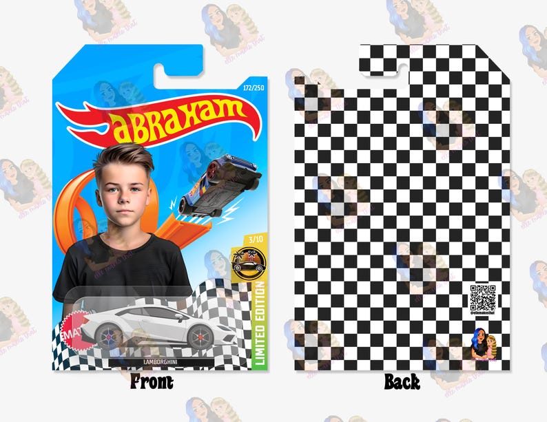 Custom/personalized Hot Wheels Car Packaging, Hot Wheels, Gift Car ...