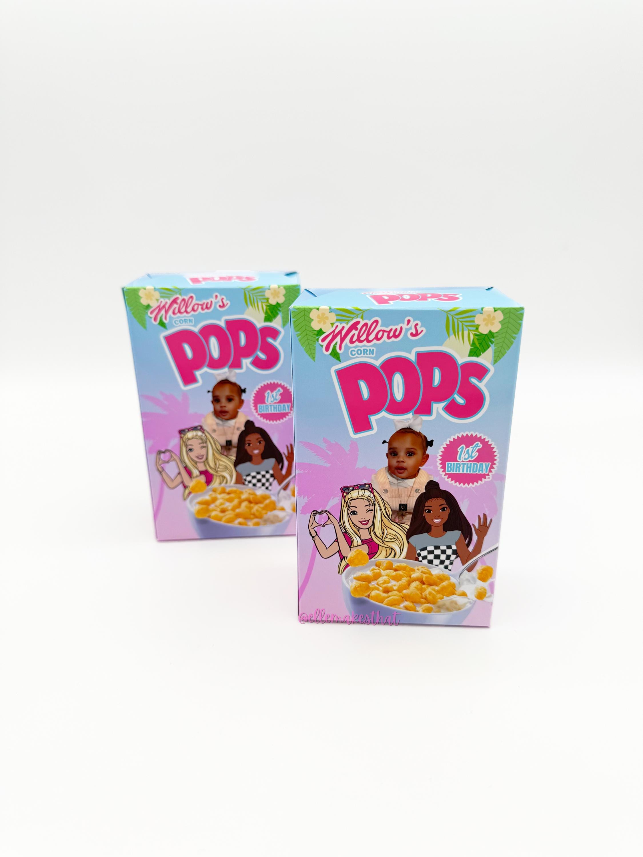 Custom Mini Cereal Box, Mini Cereal Box, Cereal Box, Party Favors ...