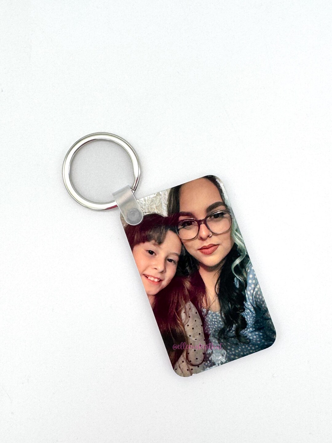 Personalized/custom Photo Keychain, Custom Keychain, Photo Keychain ...