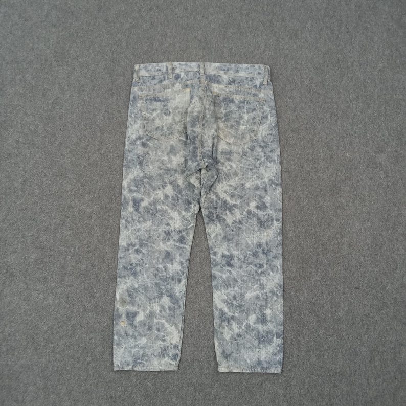 Number Nine Japan Straight Acid Wash Denim Jeans - Etsy