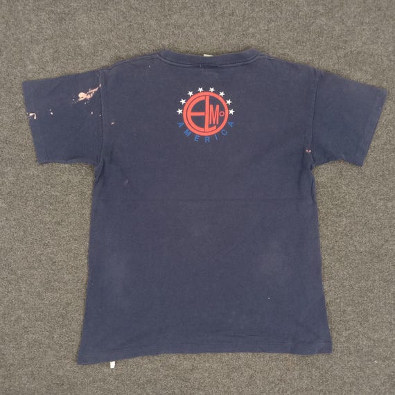 Sesame Street Elmo America TV Cartoon Series Tshirt - Gem