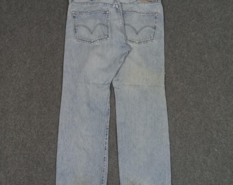 Vintage LEVI'S 501 Kurt Cobain Distressed Style Jeans - Etsy