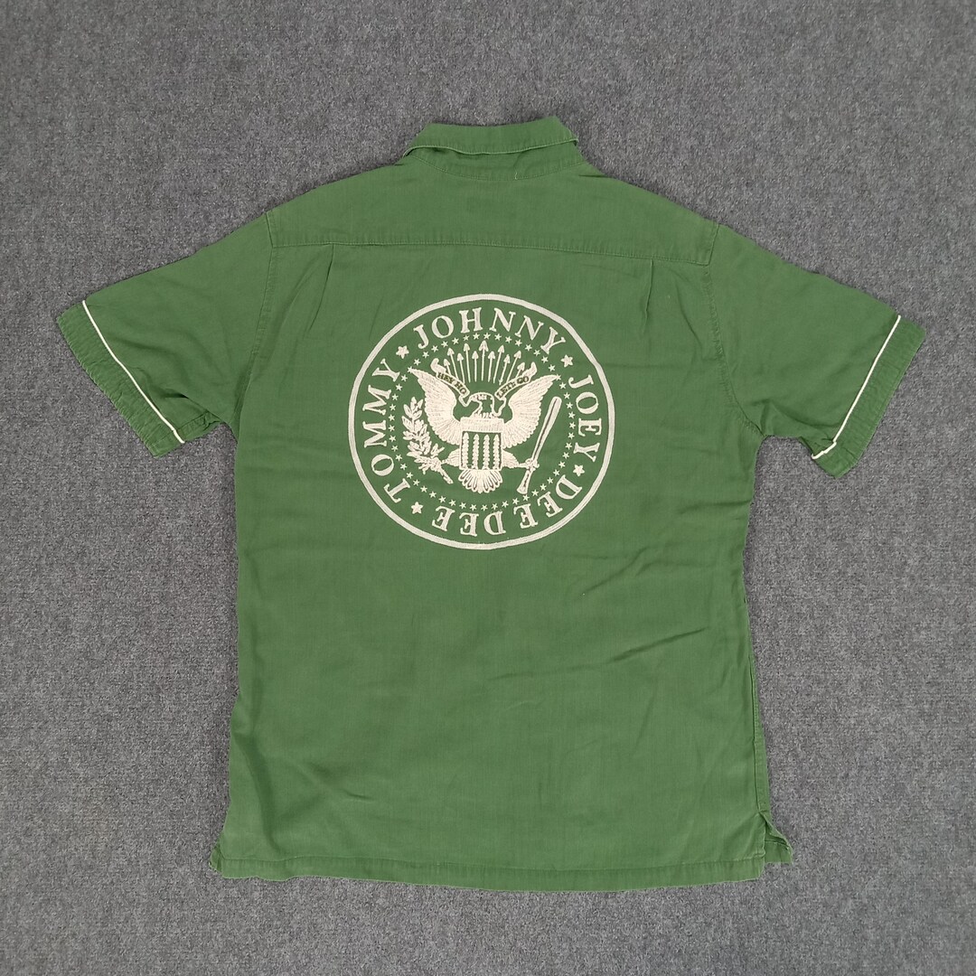 Hysteric Glamour X Ramones Japanese Shirt Button Up - Etsy