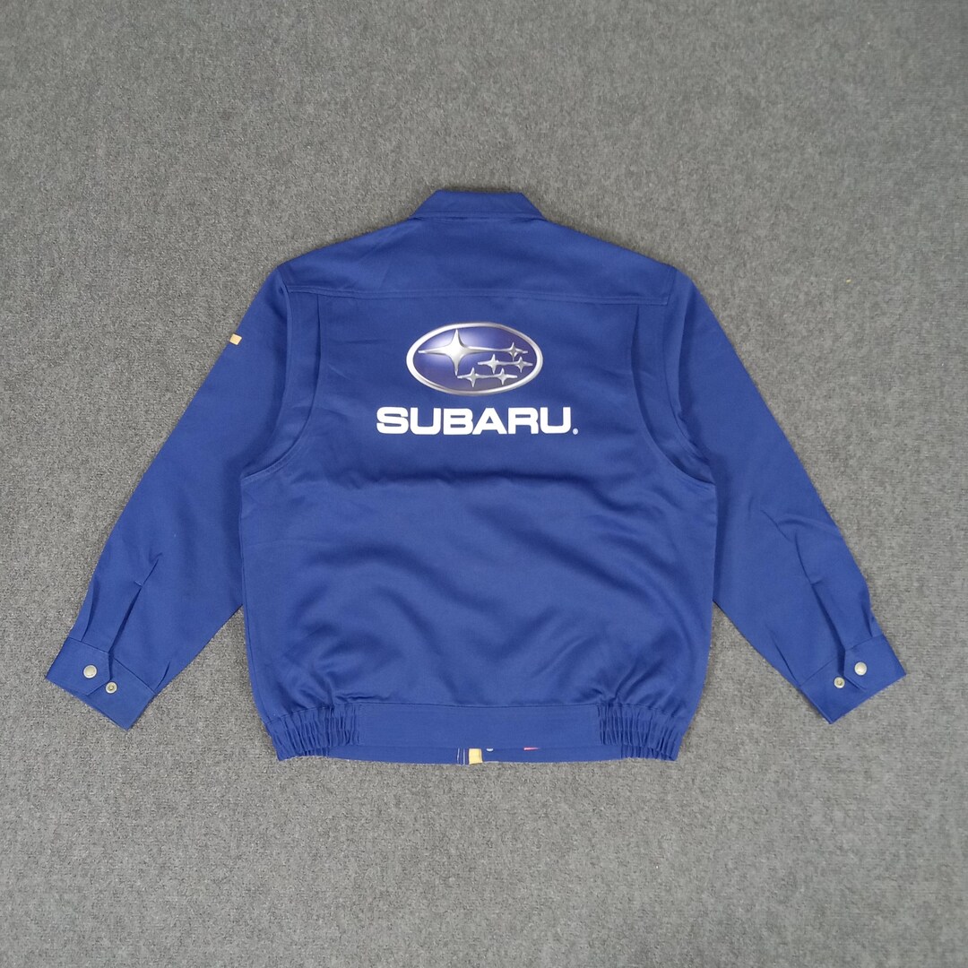Subaru Japanese Rally Team Custom Art Jacket - Etsy