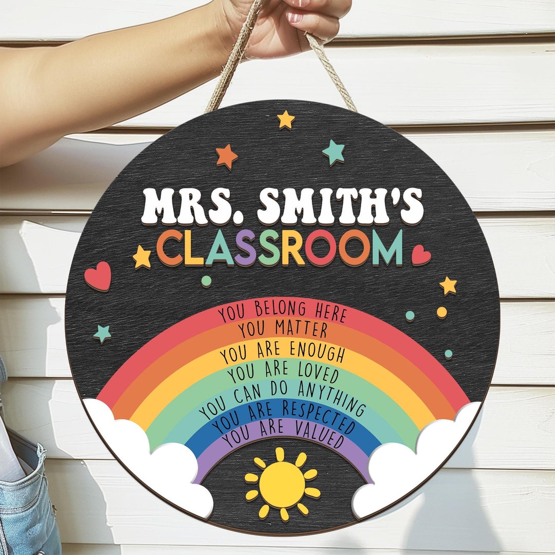 3D School Counselor Office Sign, Personalized School Psychologist Gift ...