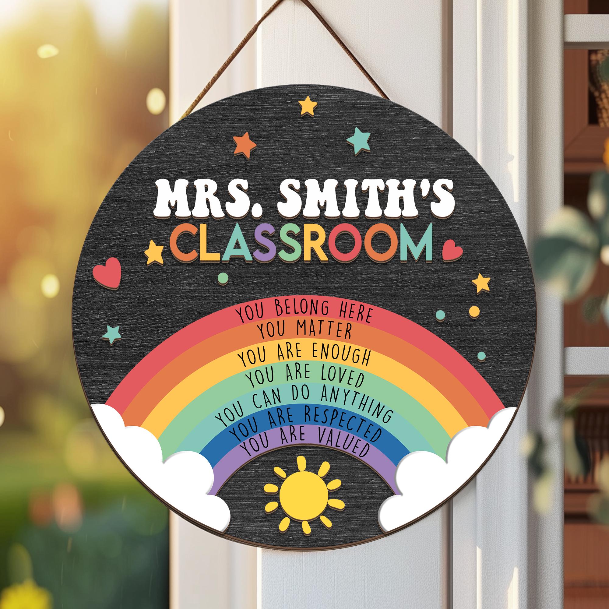 3D School Counselor Office Sign, Personalized School Psychologist Gift ...