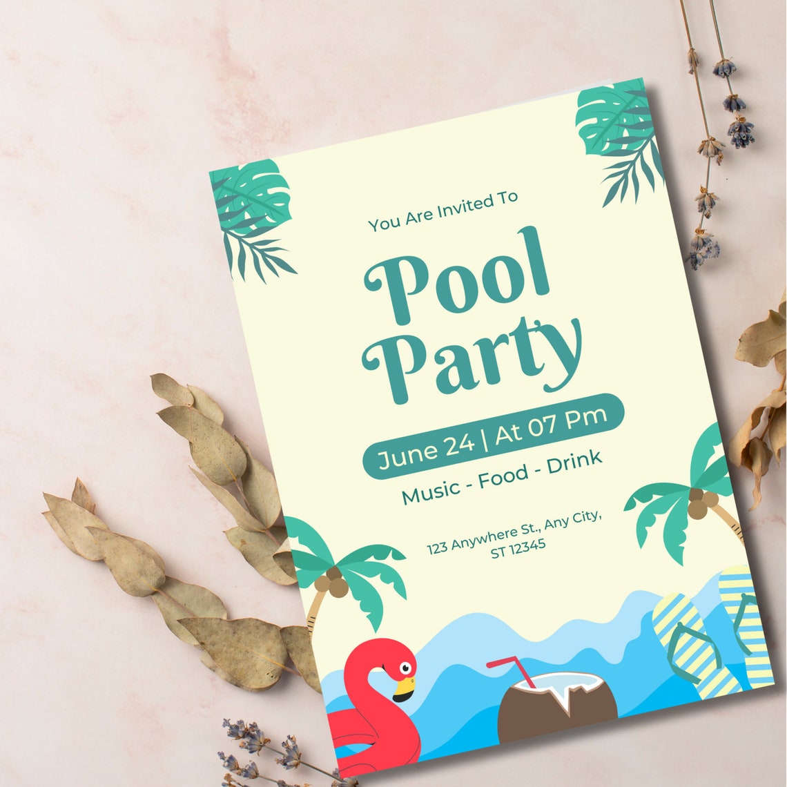 Summer Pool Party - Etsy