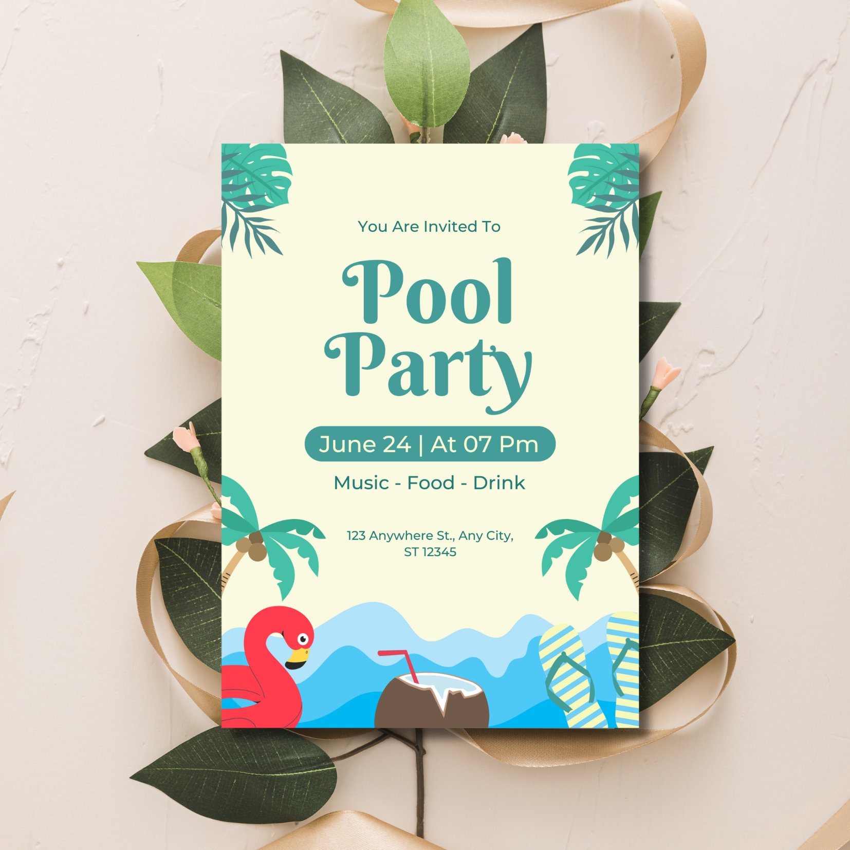 Summer Pool Party - Etsy