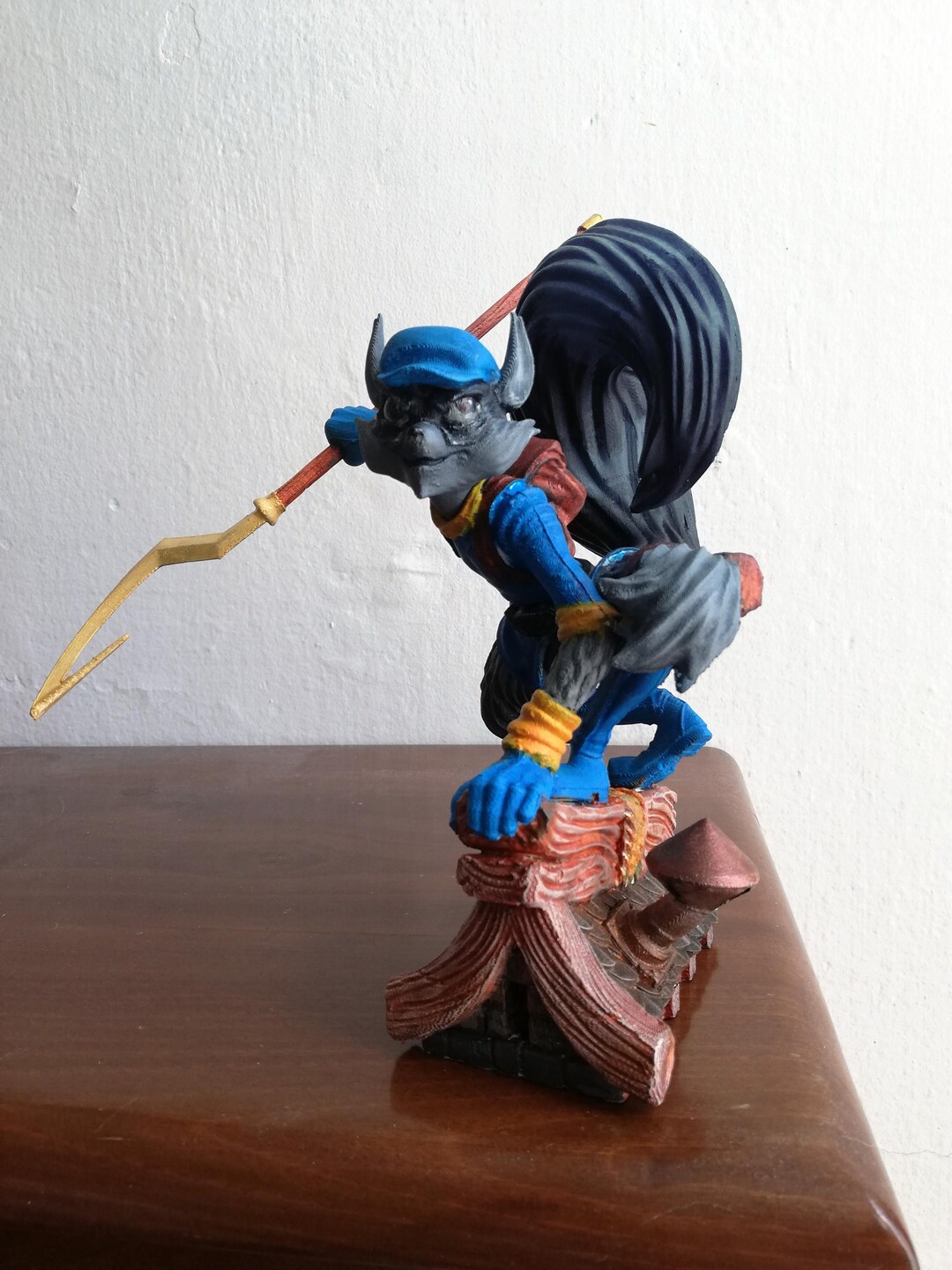 SLY COOPER Figure hand Painted - Etsy
