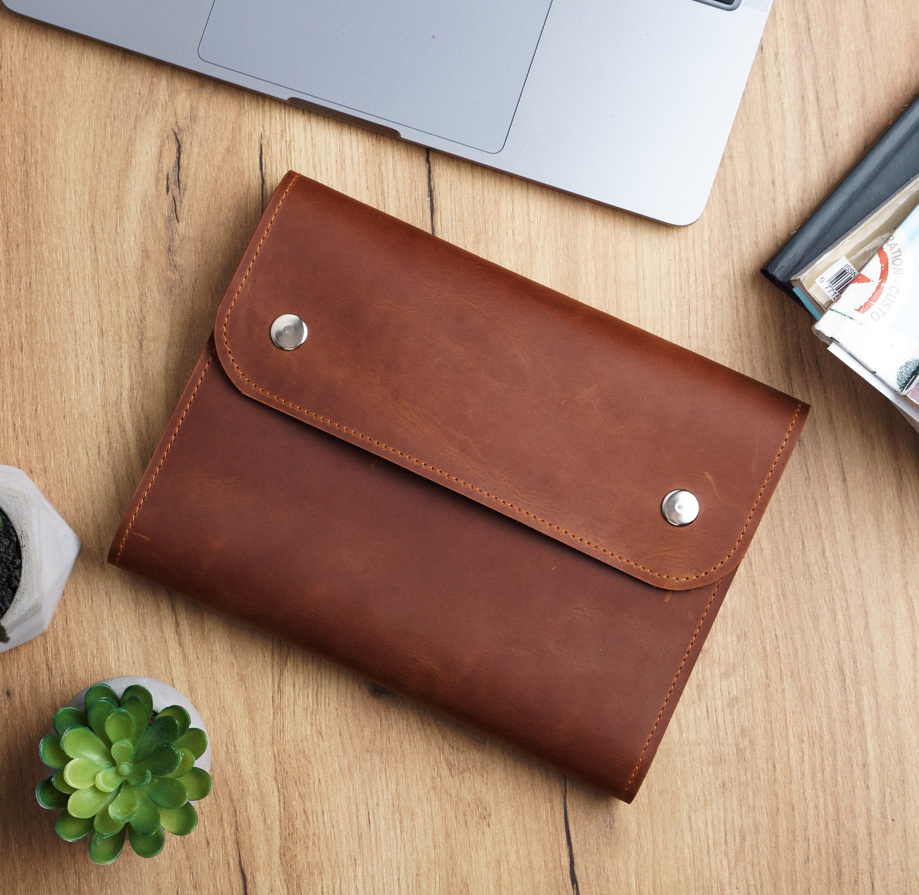 Leather Binder Cover, A5 Binder Planner, A5 Leather Binder, Leather ...