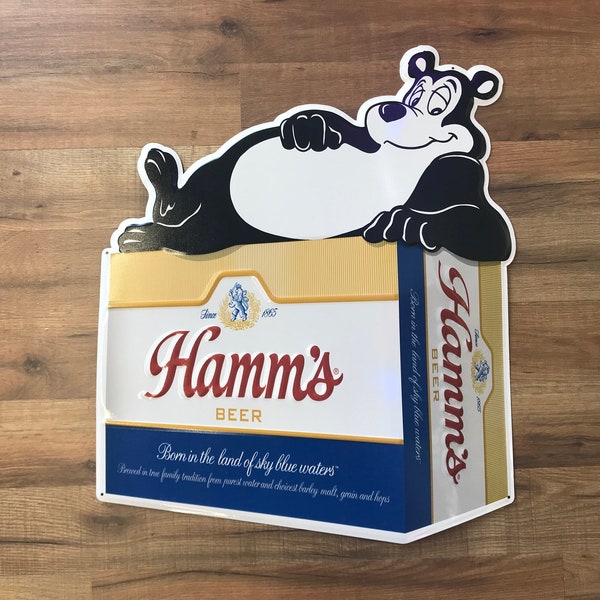 Hamms Beer Bear - Etsy