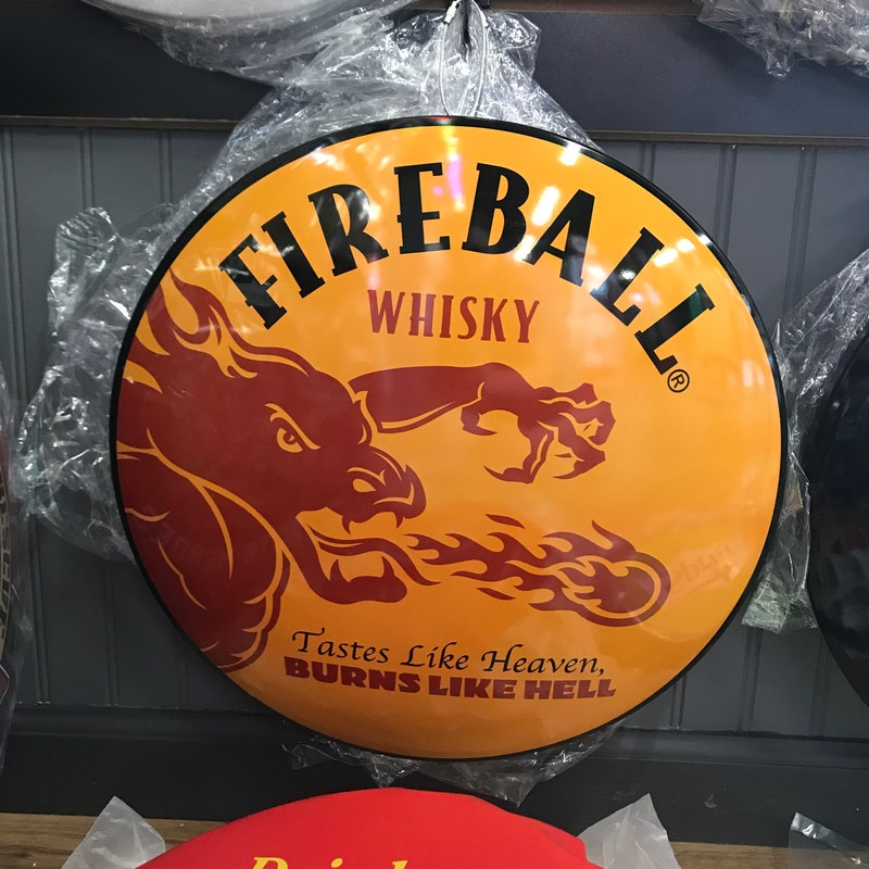 Fireball Whiskey - Etsy