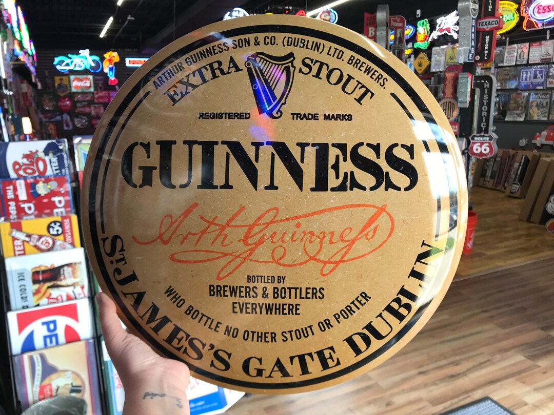 15 Guinness Beer Metal Dome Sign Curved Home Bar Wall Decor Beer Signs ...