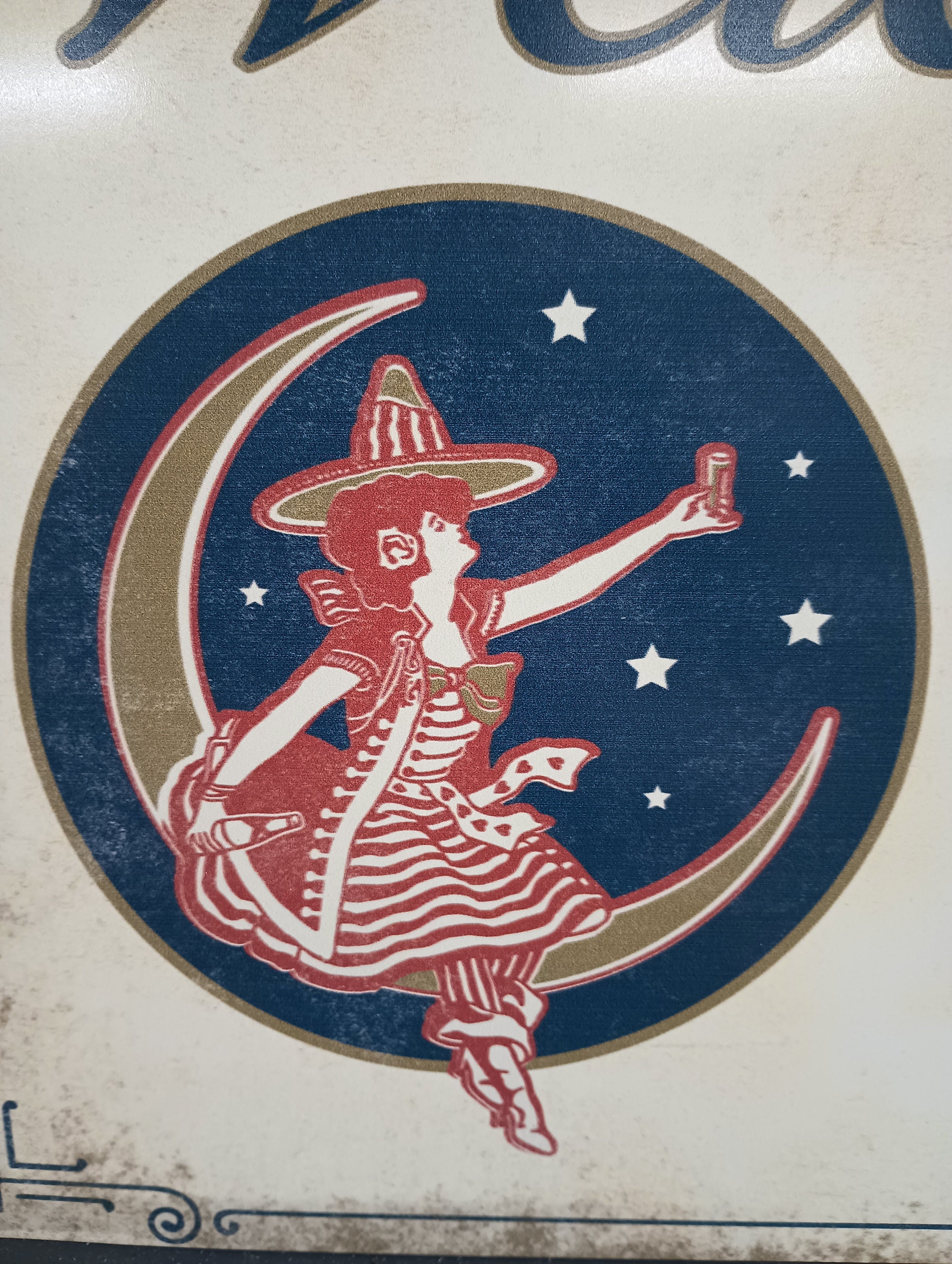 Welcome to the High Life Girl on Moon Sign Miller High Life Beer Signs ...