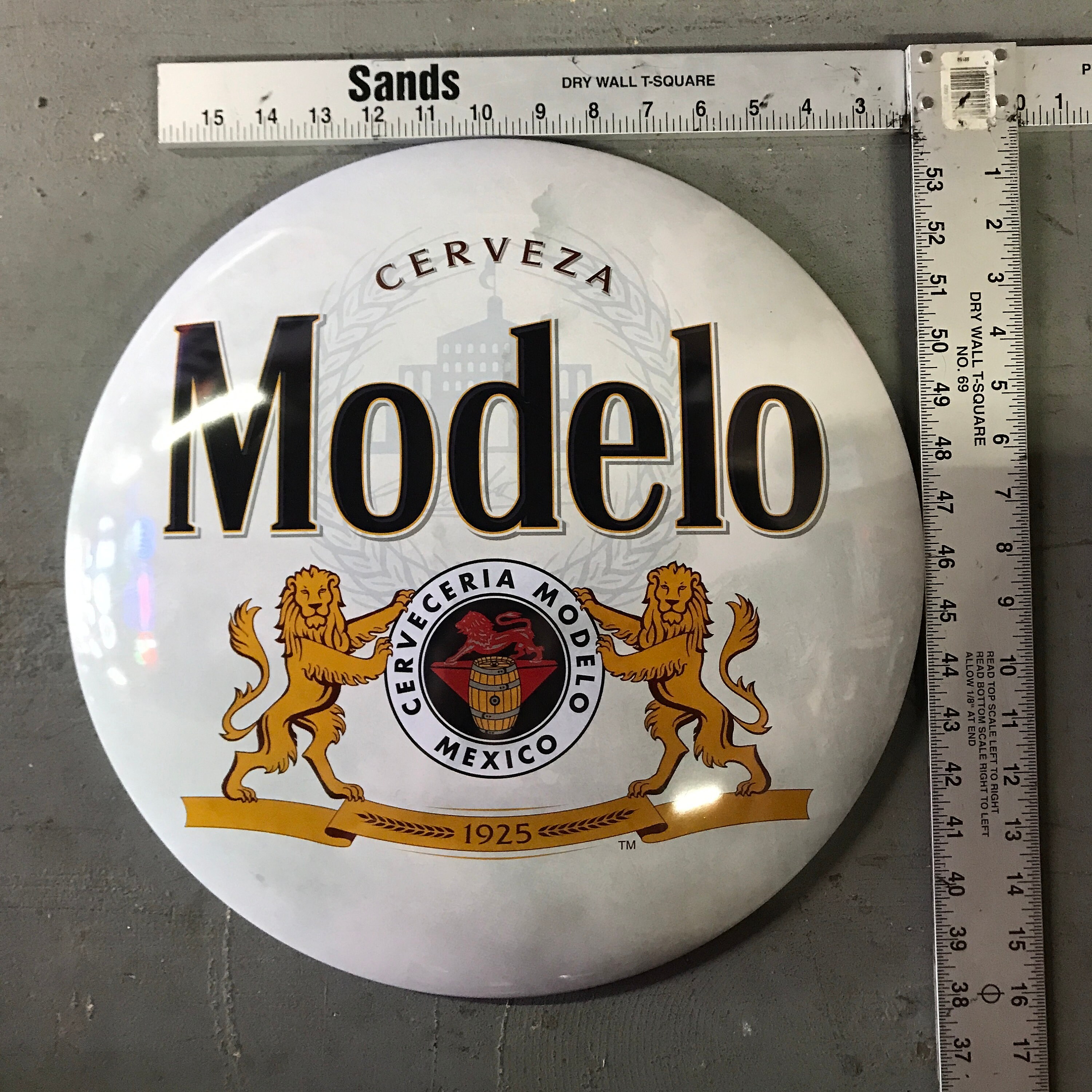 15 Modelo Beer Metal Dome Sign Curved Home Bar Wall Decor Beer ...