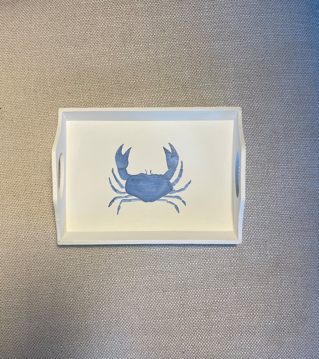 SOLD - Request a Custom Order! Blue Crab Tray - Etsy