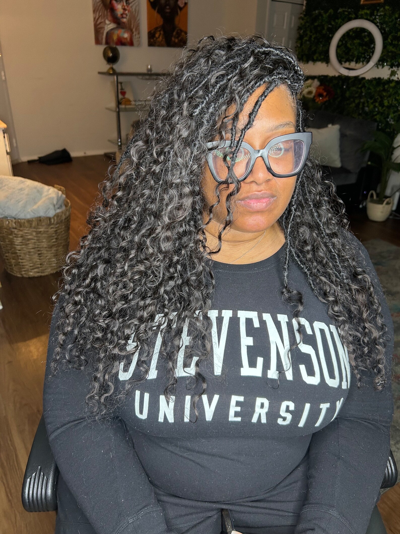 Crochet Riot Locs (made With Raw Indian Bundles for Curls) - Etsy