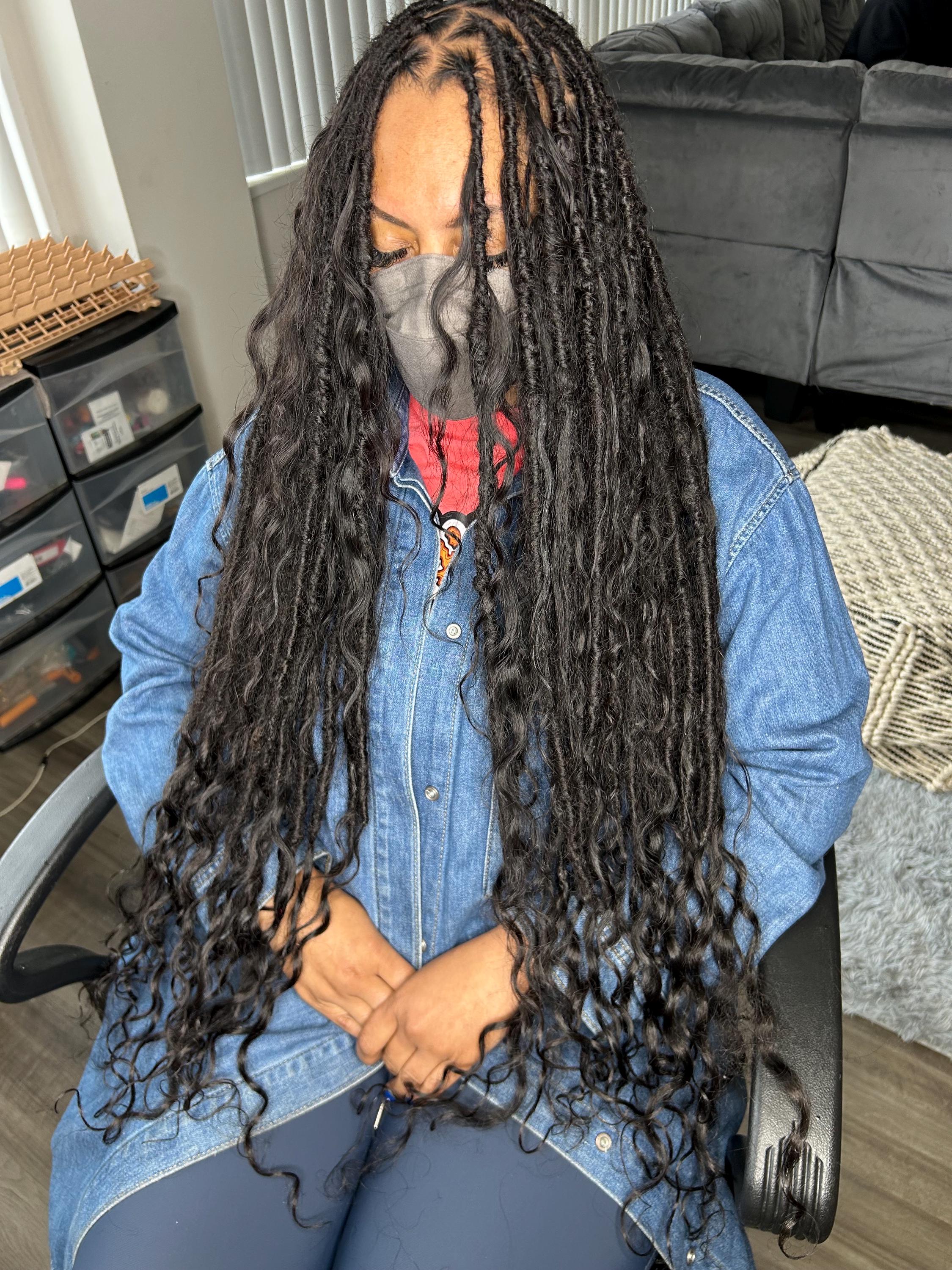 100% Raw Human Hair Locs - Etsy
