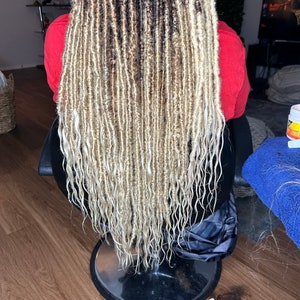 Custom Human Hair Crochet Locs - Etsy
