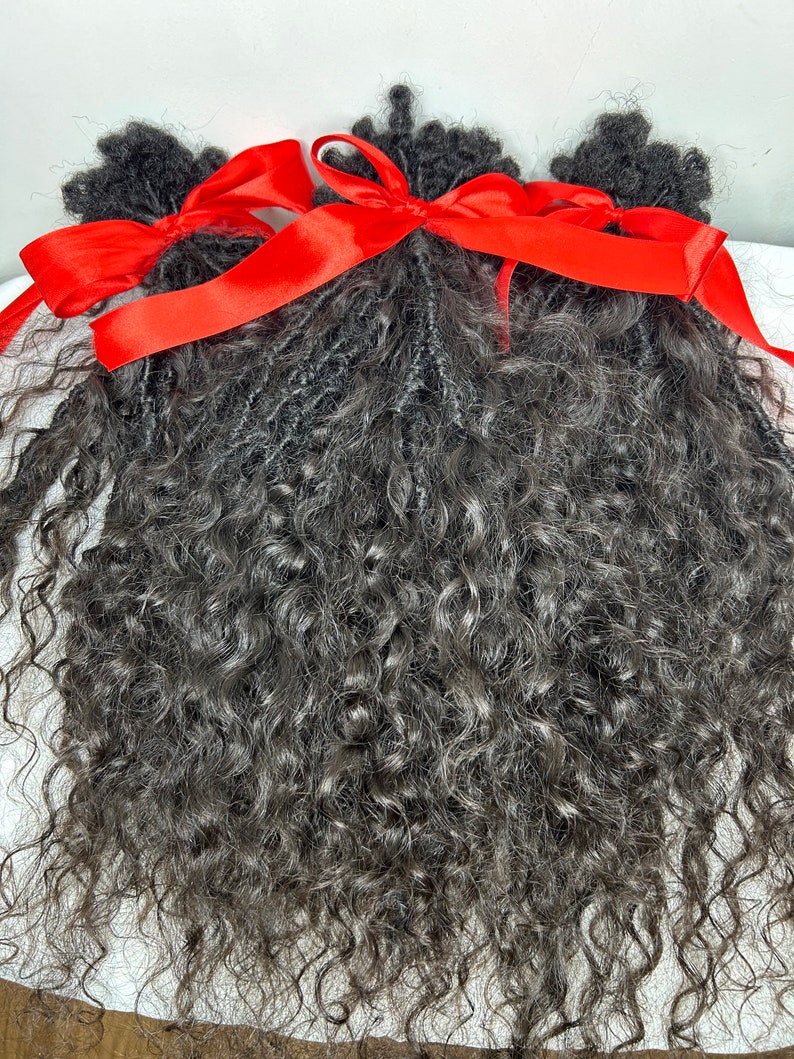 Crochet Riot Locs (made With Raw Indian Bundles for Curls) - Etsy