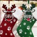 Personalized Reindeer 2024 Ornament| Custom Kids Christmas Ornament ...