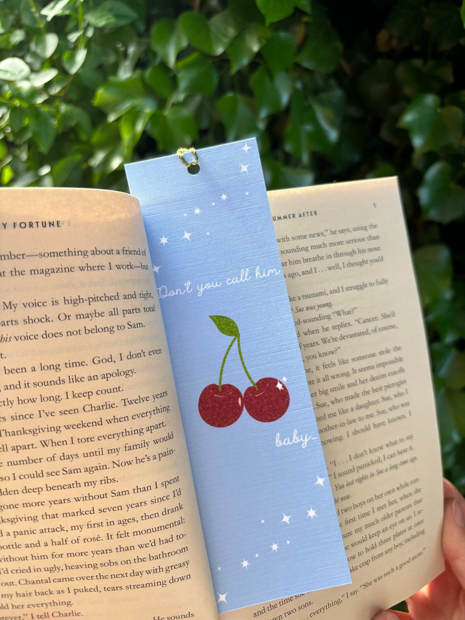 Harry Styles Inspired Bookmark Fine Line Cherry - Etsy UK