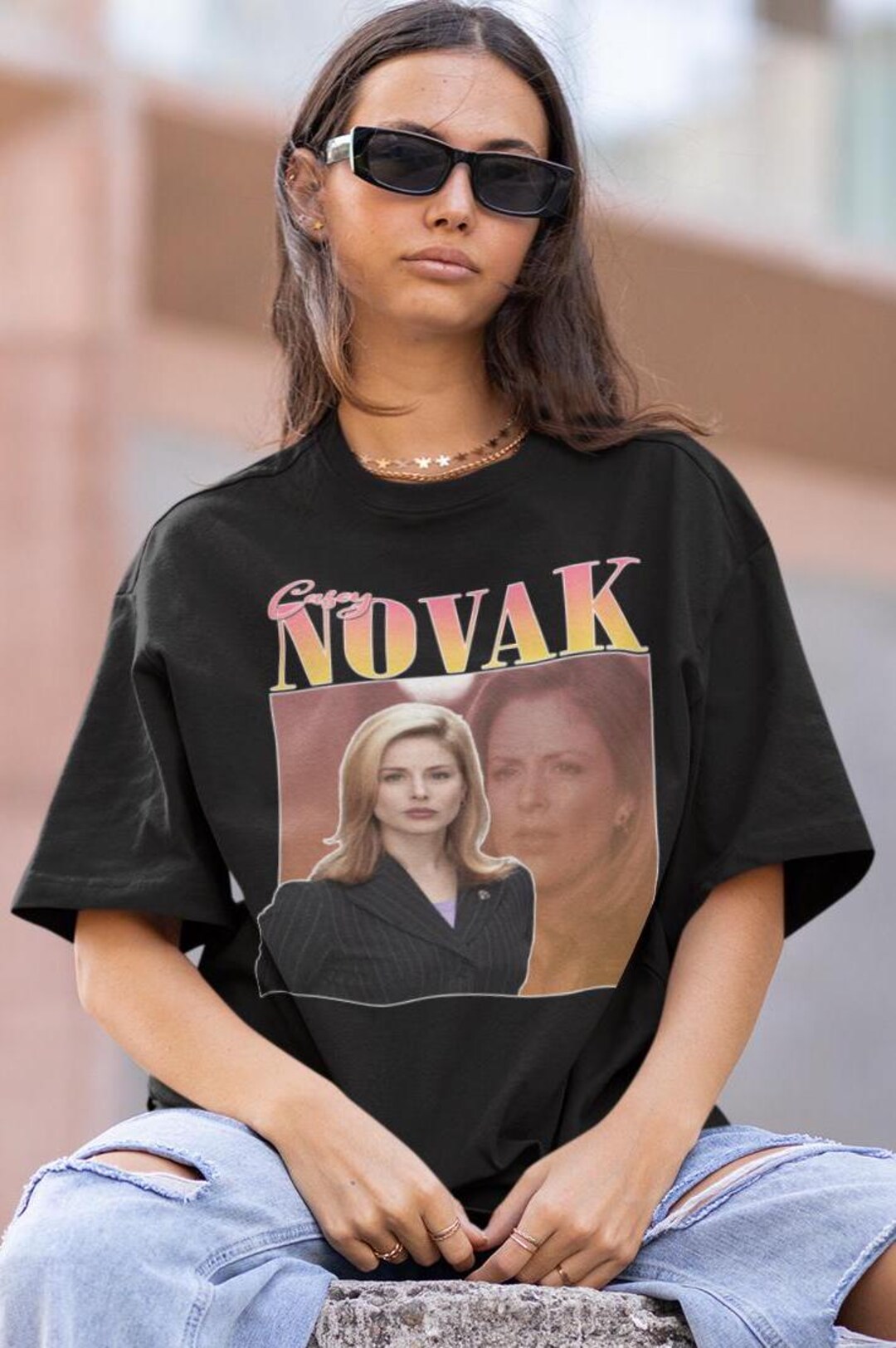 Casey Novak 90s Inspired Vintage Homage Classic T-shirt - Etsy
