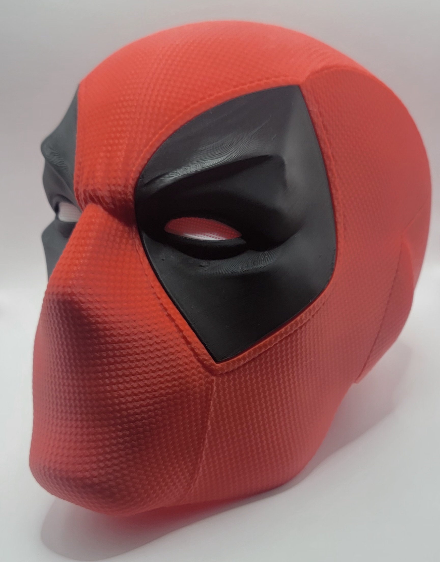 Deadpool Cosplay 3d Printed Helmet - Etsy