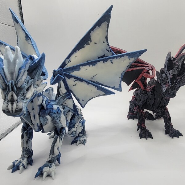 Great Stone Dragon 3d Print - Etsy