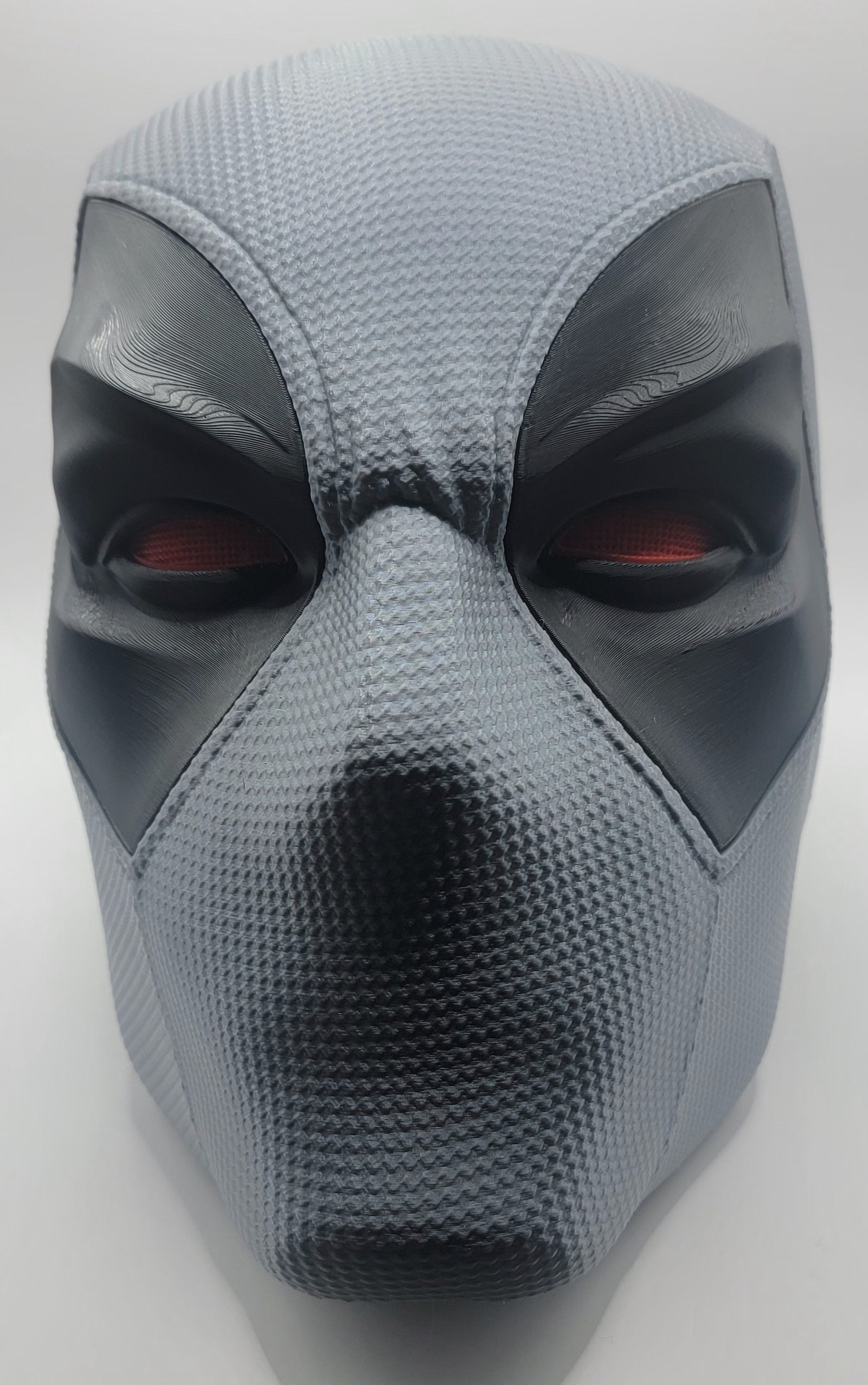 Deadpool Cosplay 3d Printed Helmet - Etsy