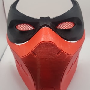 Red Hood Cosplay Mask - Etsy