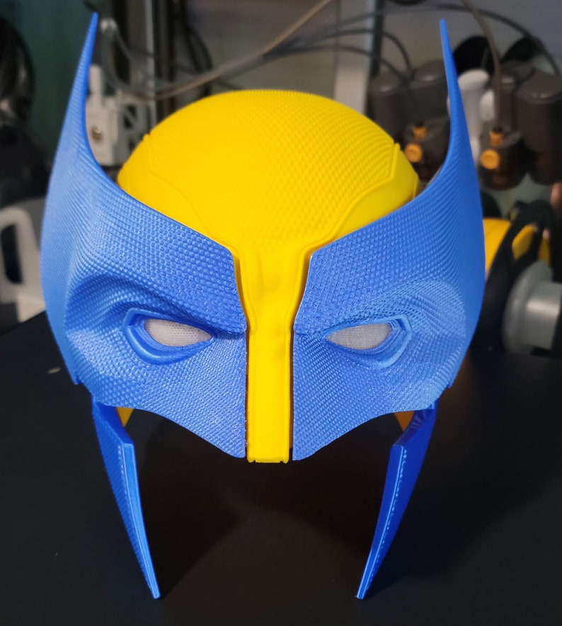 Wolverine Cosplay 3d Printed Helmet - Etsy