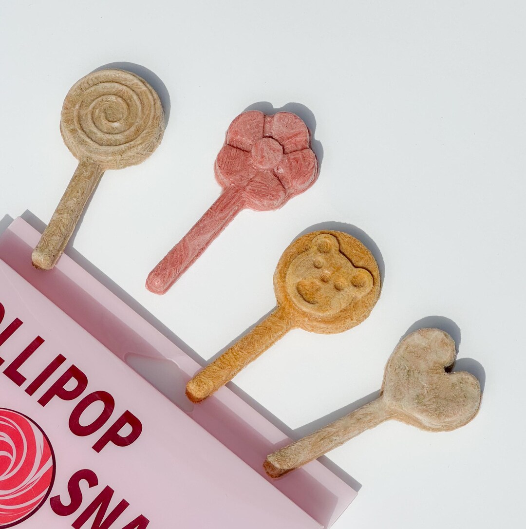 Freeze Dried Lollipops Pet Treats 8 Pc - Etsy