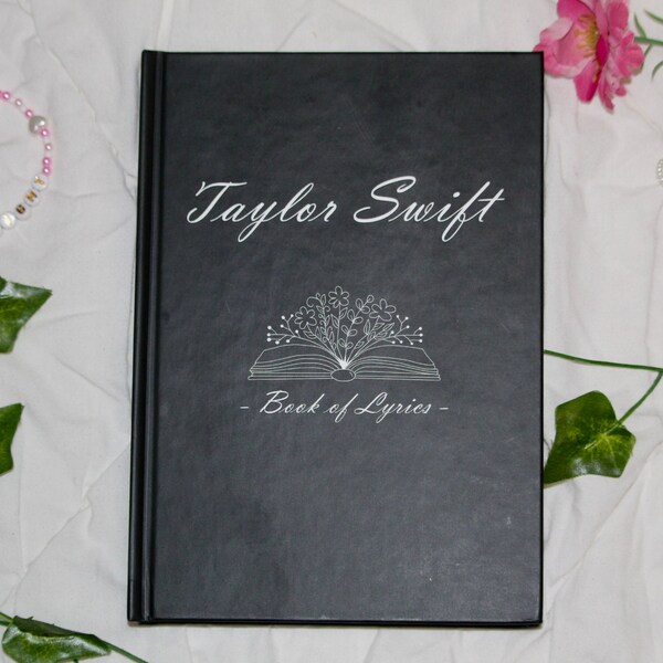 Taylor Swift's Lyric Book - Etsy