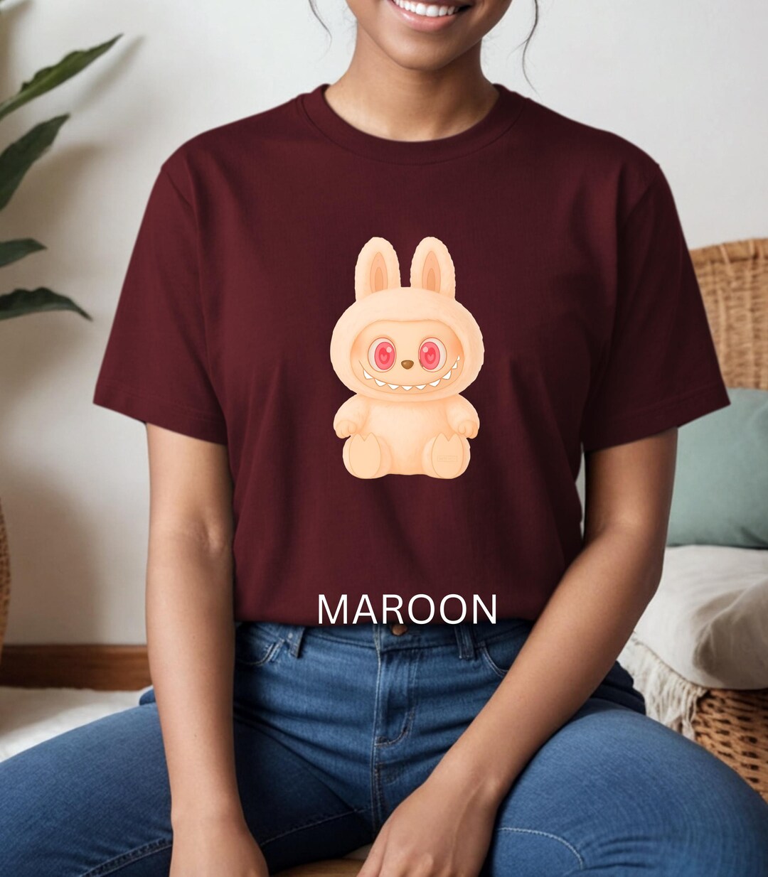 Have a Seat Labubu Shirt, Cute Labubu Tshirt, Labubu Graphic Tee ...