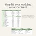 Wedding Venue Comparison Spreadsheet | Wedding Planner Google Sheets ...