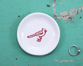 Cardinal dishes | Etsy