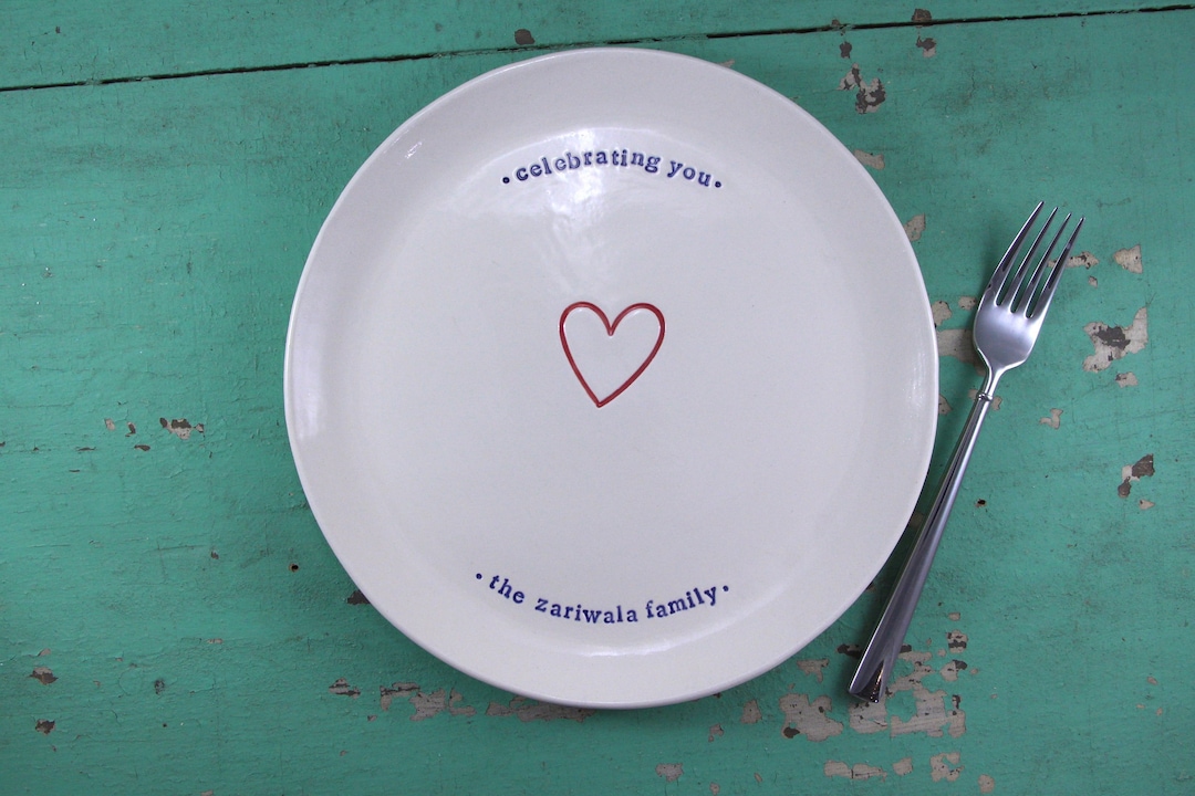 Handmade Custom Dinner Plate, You Are Special Dish, Celebrating You ...